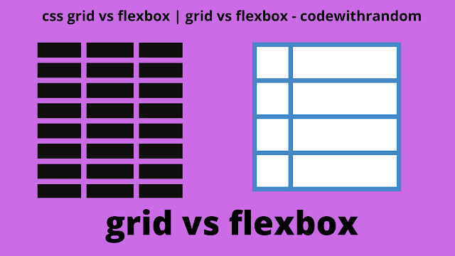 CSS Grid Vs CSS Flexbox Code With Random