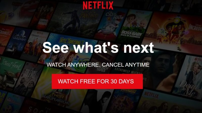 Create Netflix Page Clone Using Html And Css Source Code