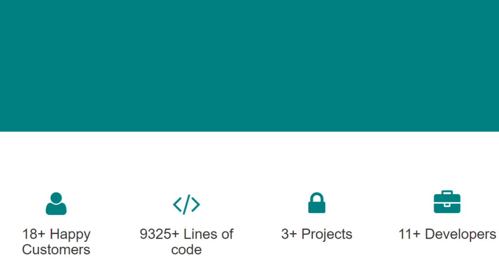 Animated Counter On Scroll Using Htmlcss And Jquery