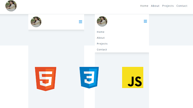 Create Hamburger Menu Using Html Css And Javascript Code