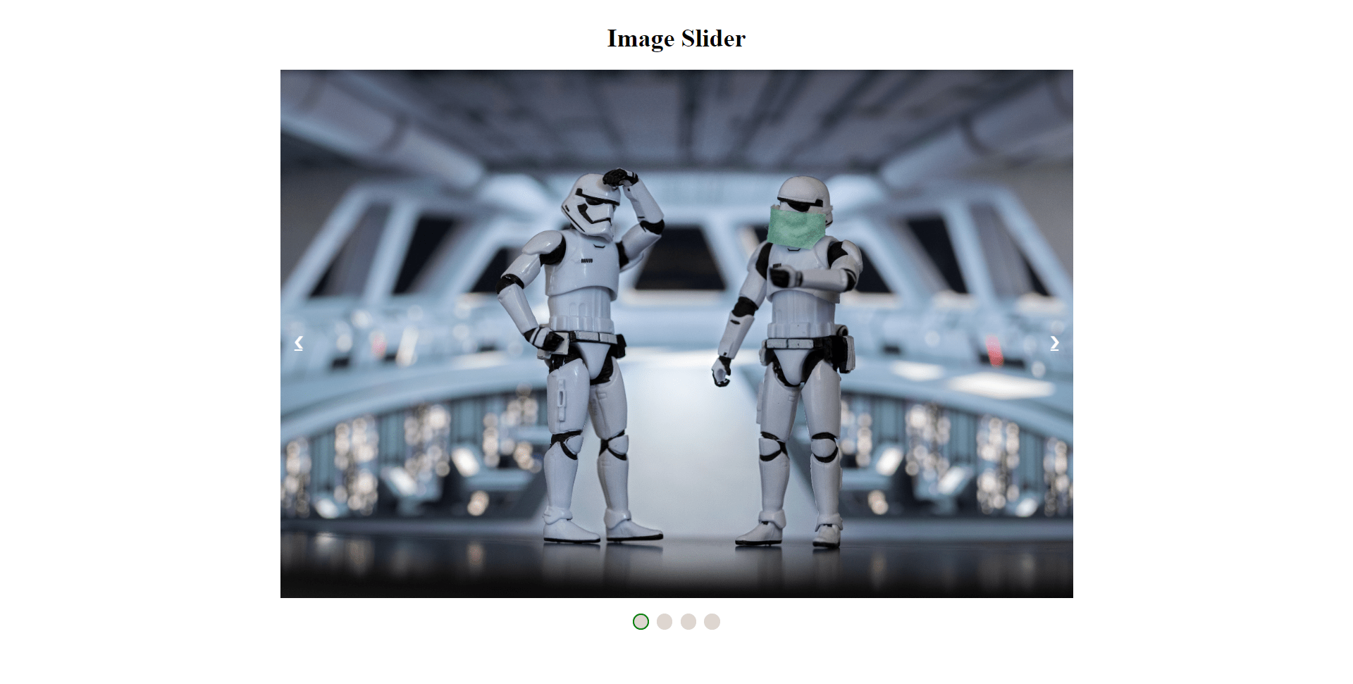 Create an Image slider with JavaScript in just 2 minutes