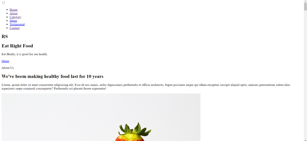 Restaurant Website Using HTML And CSS (Free Code)