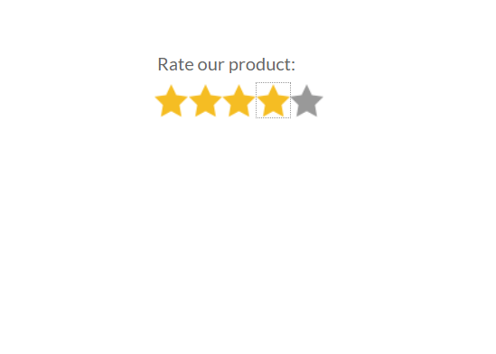 5 Star Rating Using HTML and CSS With Code