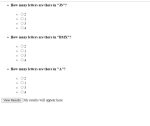 How To Make Multiple Choice Quiz In Html Code