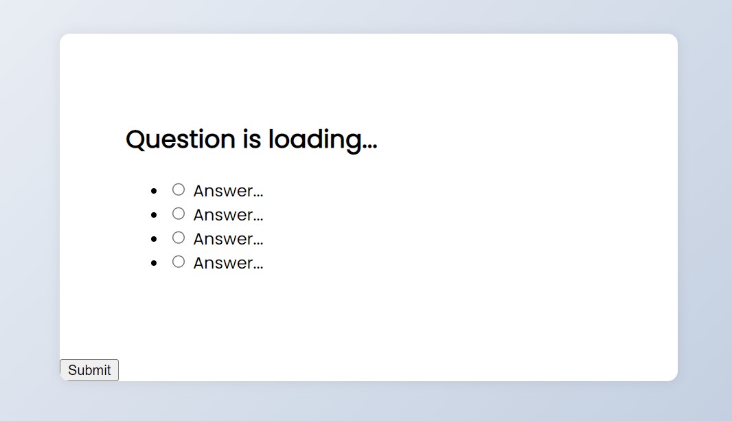 Create a Quiz App Using JavaScript (Source Code)