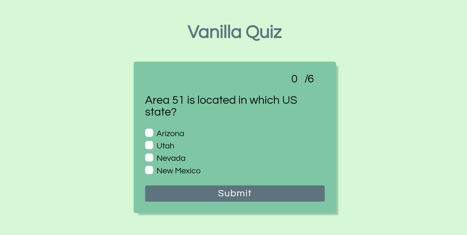 Multiple Choice Quiz with Timer using HTML & JavaScript Code