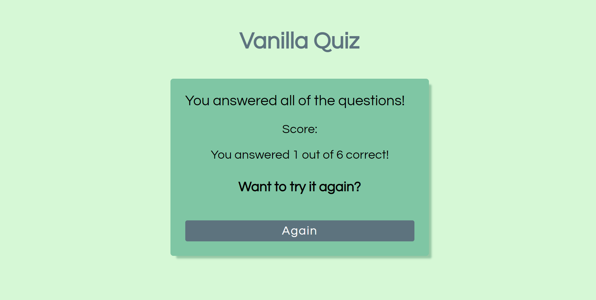 Multiple Choice Quiz with Timer using HTML & JavaScript Code