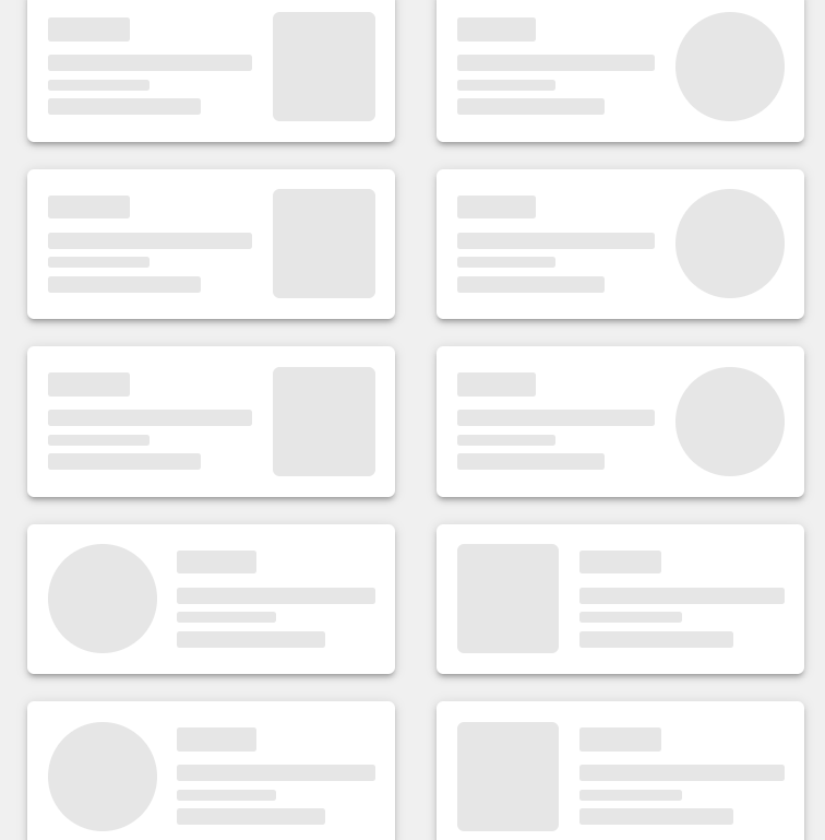 Skeleton Loading Animation Using Html And Css Code