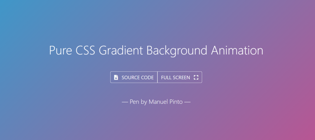 Css Gradient Animation Generator