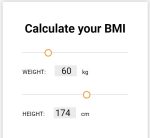 BMI Calculator using HTML and JavaScript (Source Code)