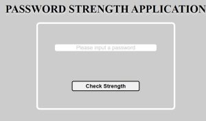Password Strength Checker using HTML ,CSS & JavaScript