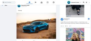 Facebook Clone Website Using HTML & CSS With Source Code