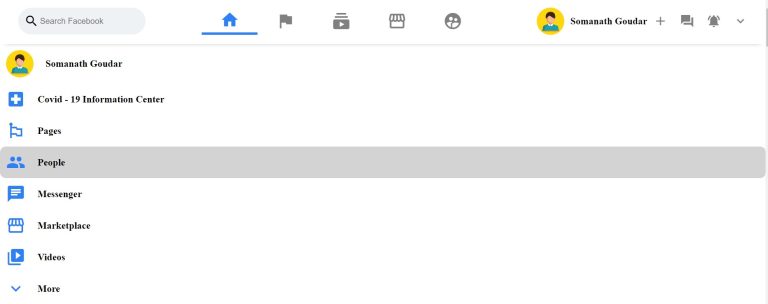 Facebook Clone Website Using HTML & CSS With Source Code