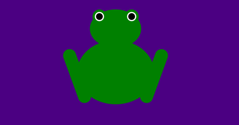 Frog Animation Using HTML And CSS