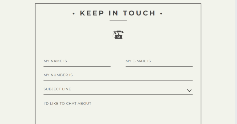Top 15 Contact Forms Using Html And Css
