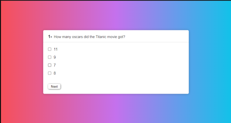 15+ Quiz Apps Using JavaScript