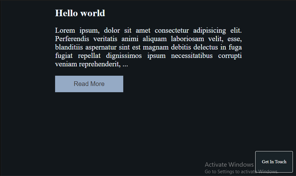 15+ Read More Button Examples [ Demo + Code ]