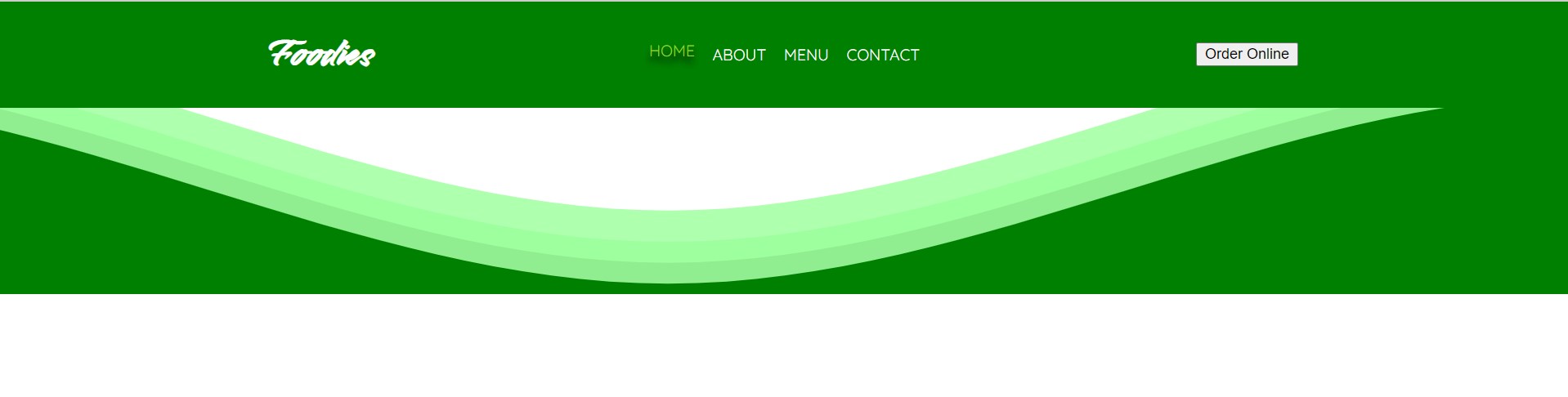 Animated Wavy Header Using HTML & CSS