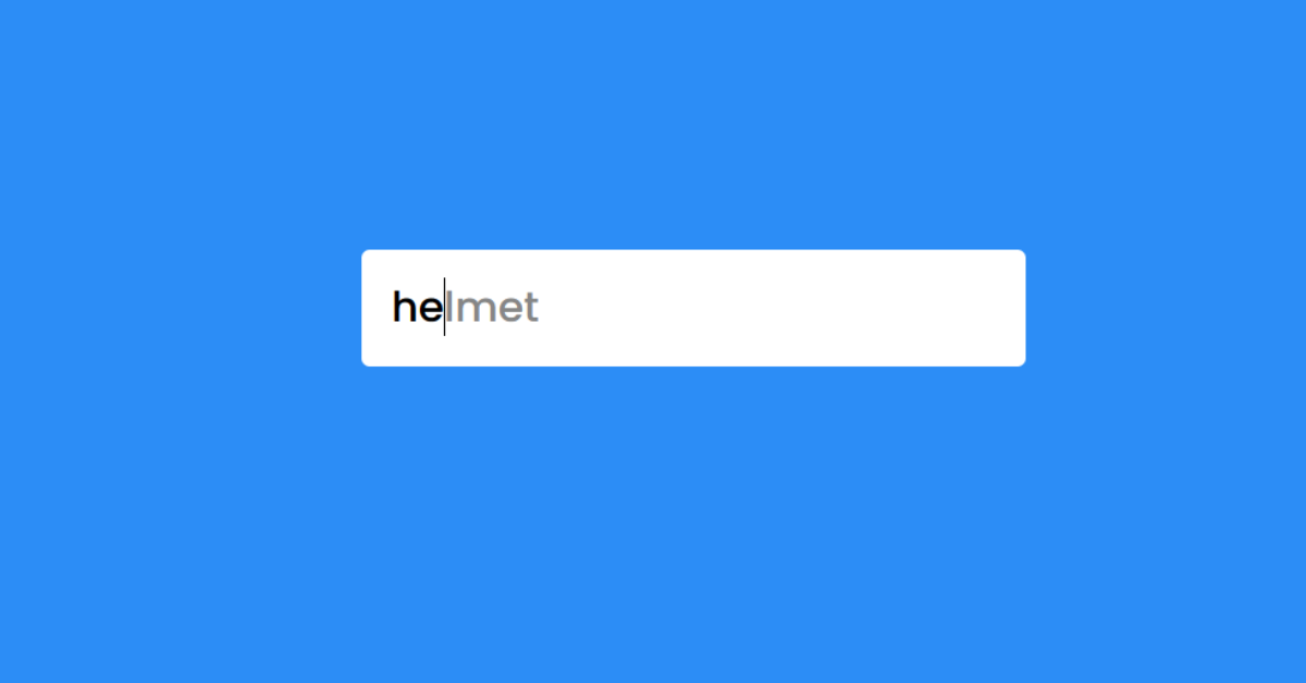 Autocomplete On Input Field Using HTML CSS JavaScript