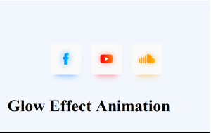 20+ CSS Glow Animation Effects (Demo + Code)