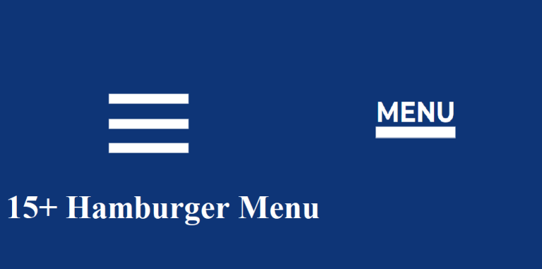 16 Hamburger Menu Icons
