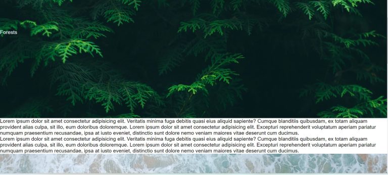 How To Create Parallax Effect Website Using Html And Css