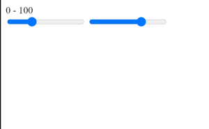 Double Range Slider Using HTML & JavaScript