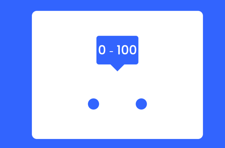 Double Range Slider Using Html And Javascript 
