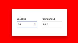Temperature Converter Website using HTML, CSS, & JavaScript