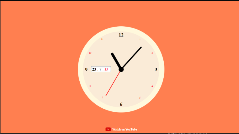 20 Javascript Digital Clocks 2024 Update 2645