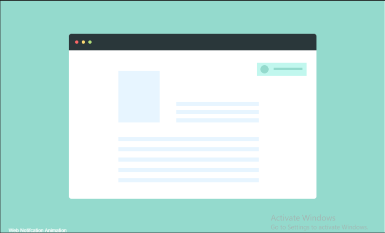 15+ Notification Popup Alert Using HTML and CSS