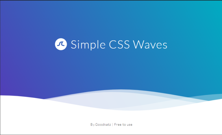 16 CSS Water Effects Animation (Demo + Free Code)