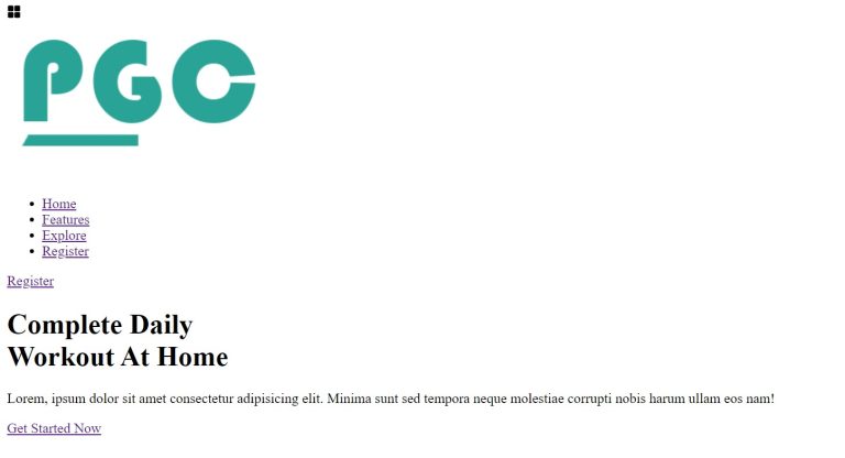 Gym Website Using Html Css And Javascript Source Code