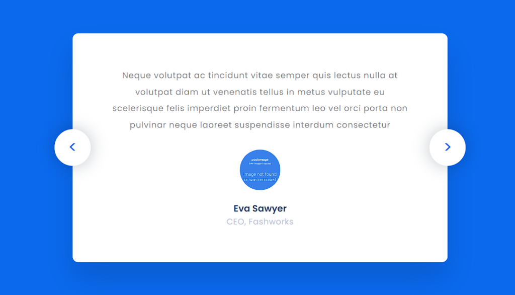 Create Testimonial Slider Using Html Css And Javascript
