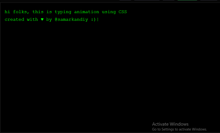 15 Css Typing Text Effects Demo And Code