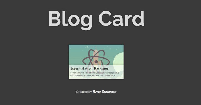 Top 15 CSS Blog Card Design Templates