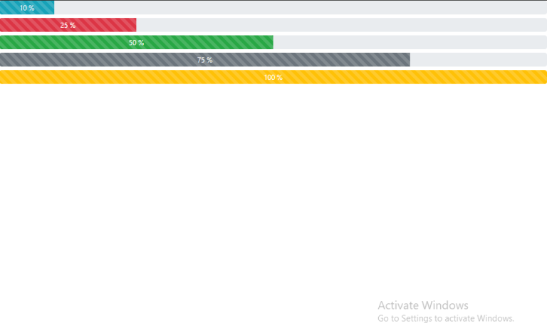 15+ Bootstrap Progress Bars (Demo + Code)