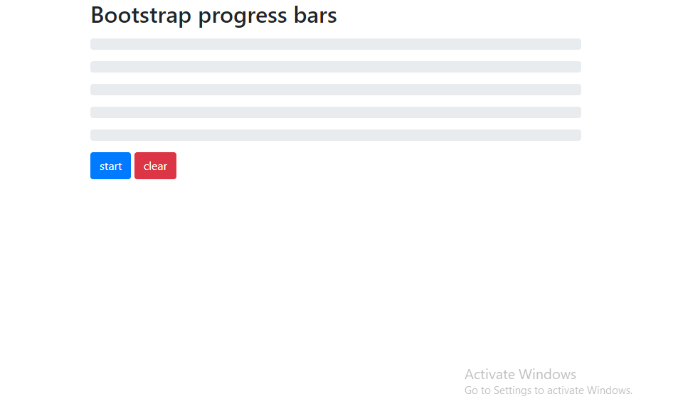 15+ Bootstrap Progress Bars (Demo + Code)