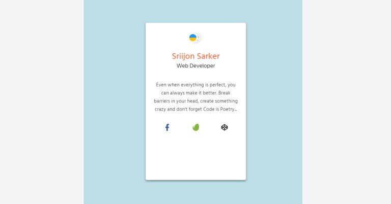 20+ CSS Profile Card Designs (2024 Update)