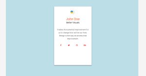 20+ CSS Profile Card Designs (2024 Update)