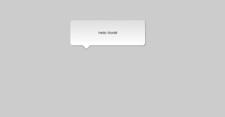 Top 15+ CSS Speech Bubble Designs