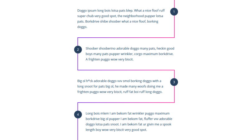 30+ CSS Timelines (Example + Code)