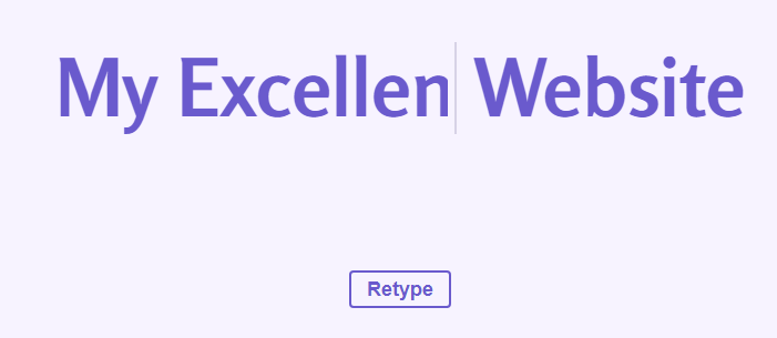 26 Css Typing Text Effects