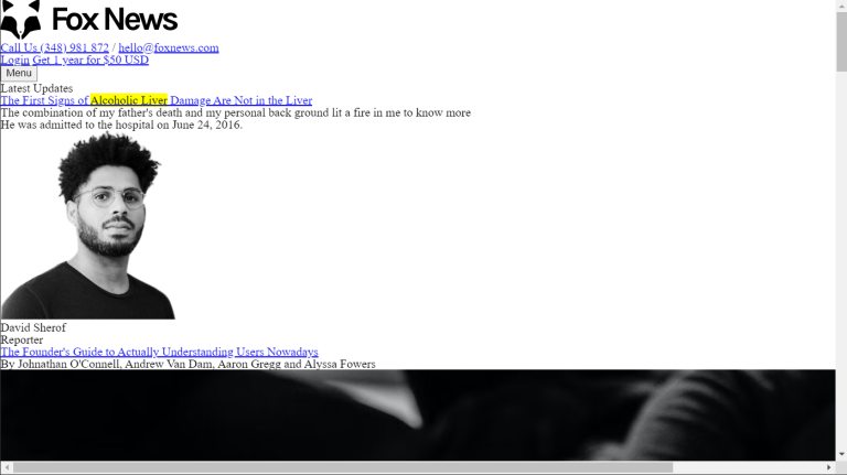Create News Website Using HTML and CSS (Source Code)