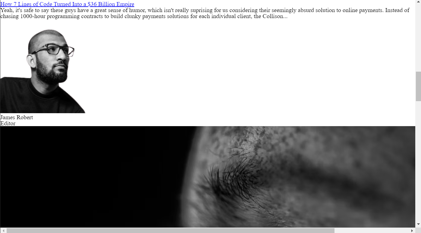 Create News Website Using Html And Css Source Code