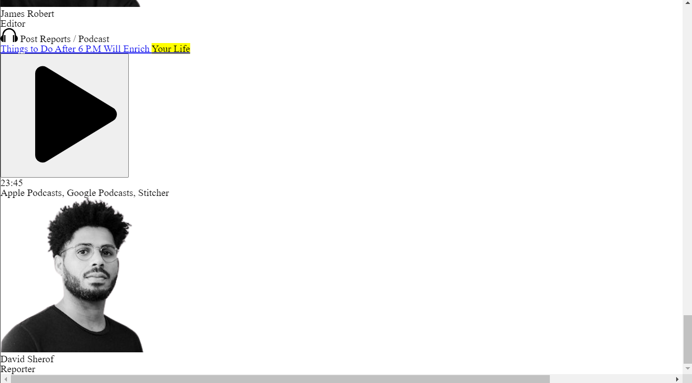 Create News Website Using Html And Css Source Code