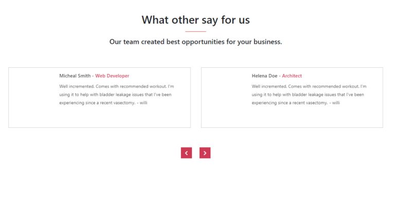 Top 15+ Bootstrap Testimonial Carousel examples