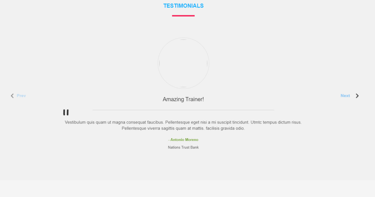 Top 15+ Bootstrap Testimonial Carousel examples