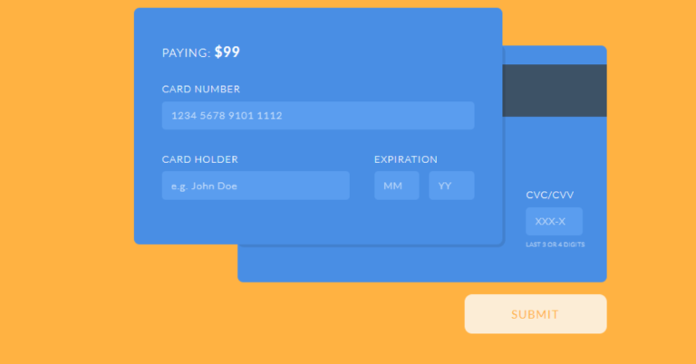 23 Css Paymentcheckout Forms Demo Free Code