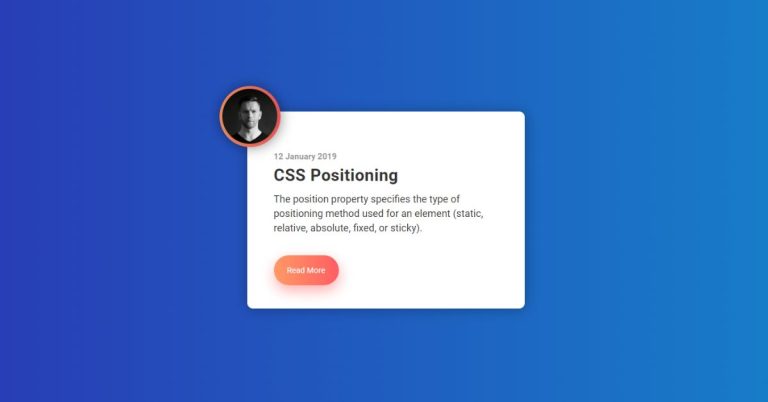 Top 30+ CSS Blog Cards Examples 2023